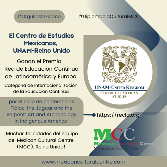 Ganan premio internacional la UNAM-Reino Unido – Mexican Cultural ...